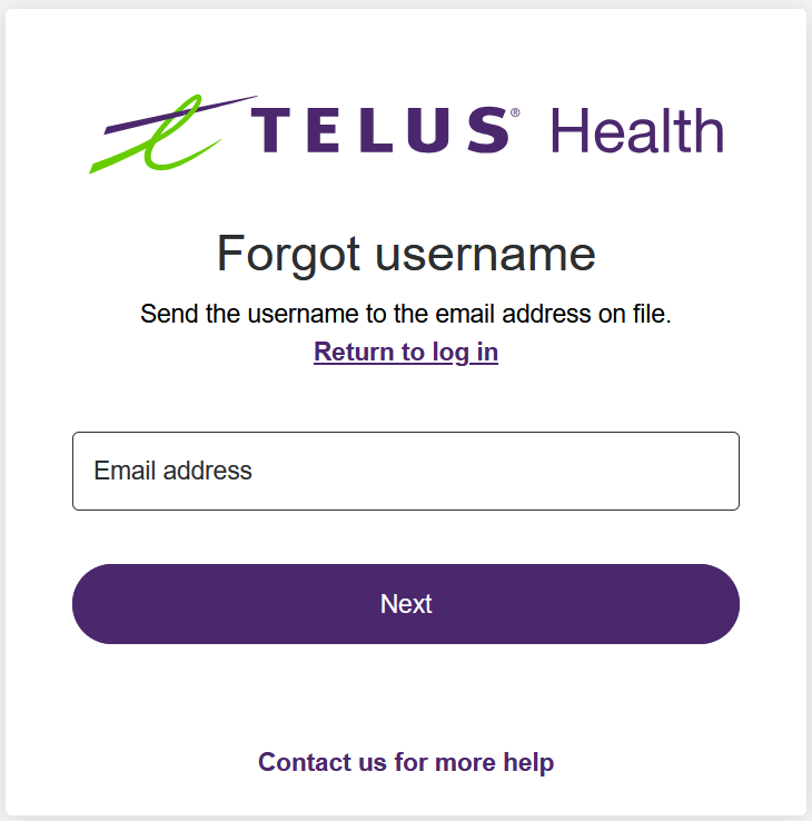Getting help logging in