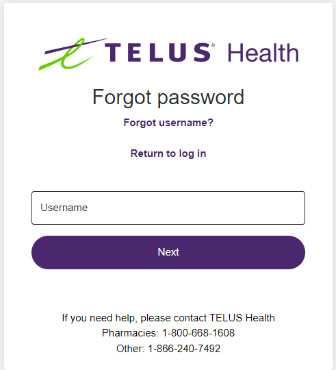 Getting help logging in